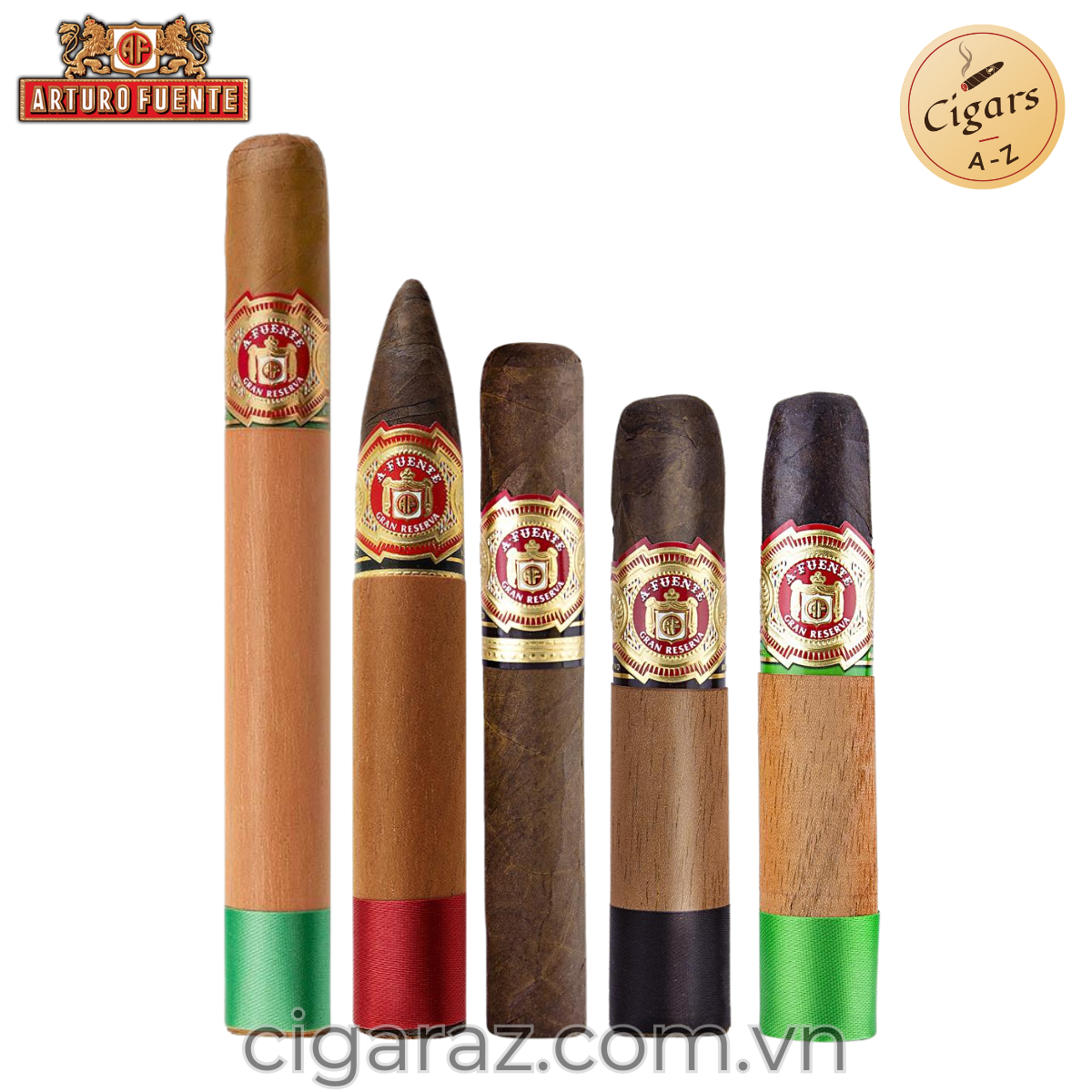 Arturo Fuente Ultimate Mix Sampler (Gói 5 điếu) - Cigars A-Z